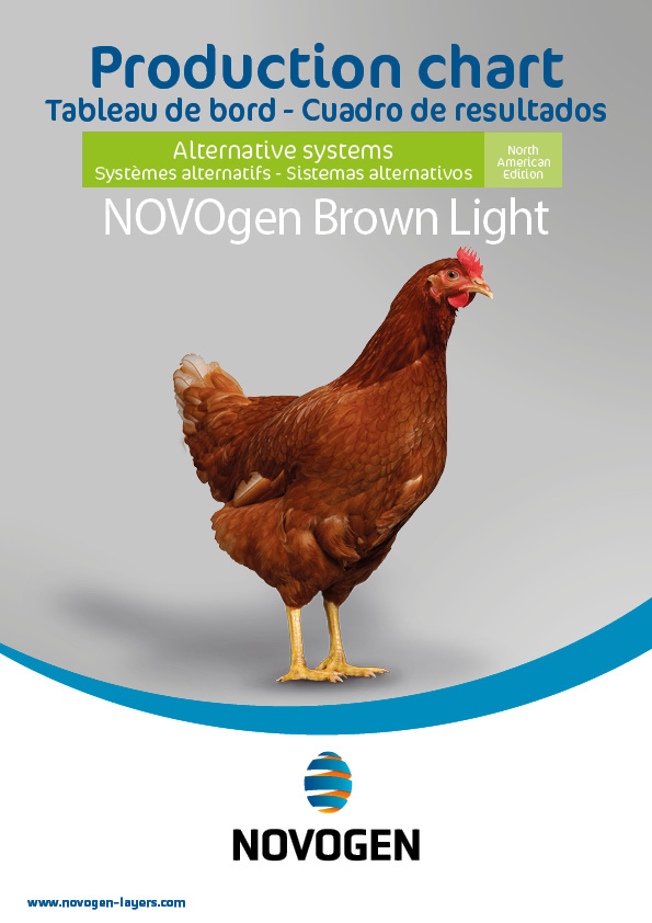 COMMERCIAL LAYERS : PRODUCTION CHART NOVOGEN BROWN LIGHT ALTERNATIVE ...