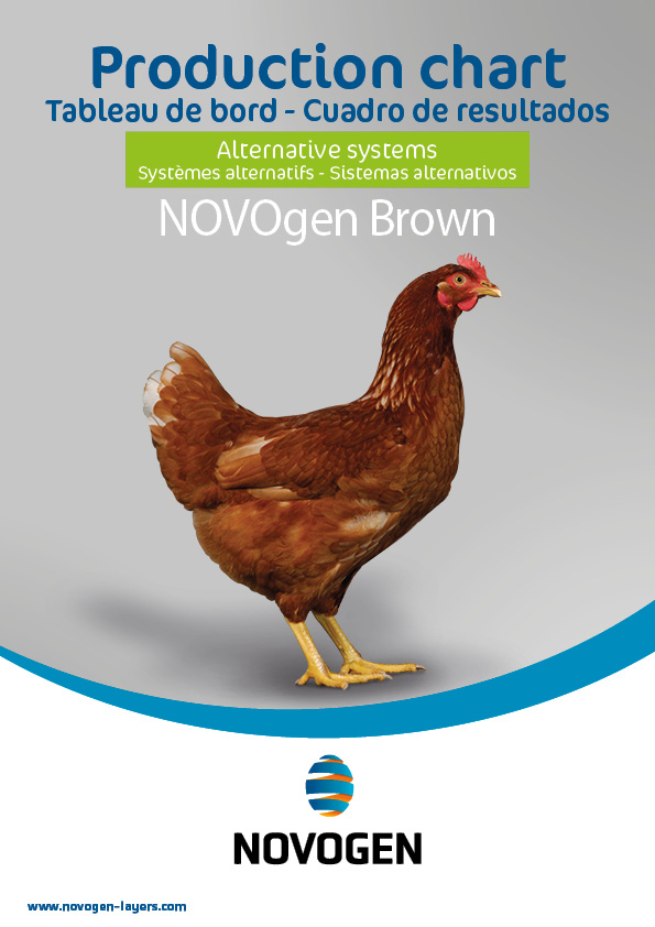Commercial Layers : Production Chart NOVOgen Brown Alternative - Novocenter