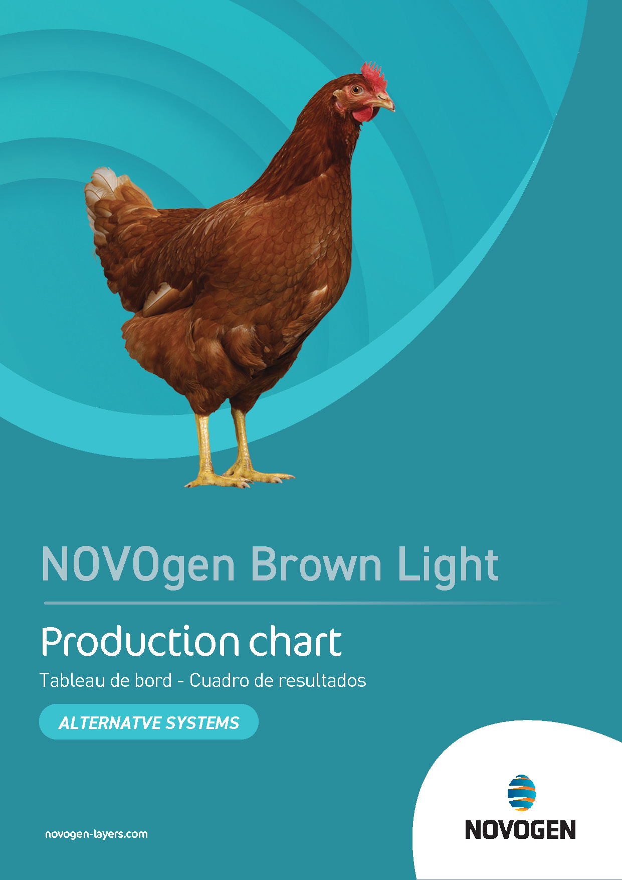 Commerciales : Tableau de Bord Brown Light Alternatif - Novocenter