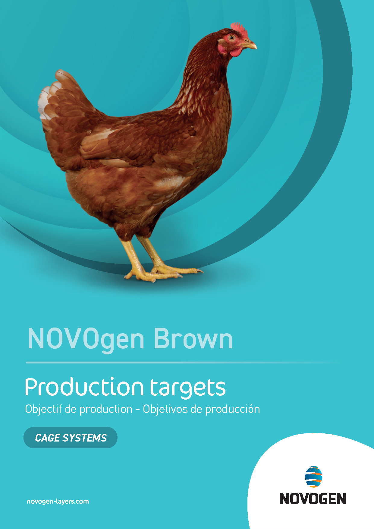 Commerciales : Objectif de production NOVOgen Brown Cage - Novocenter