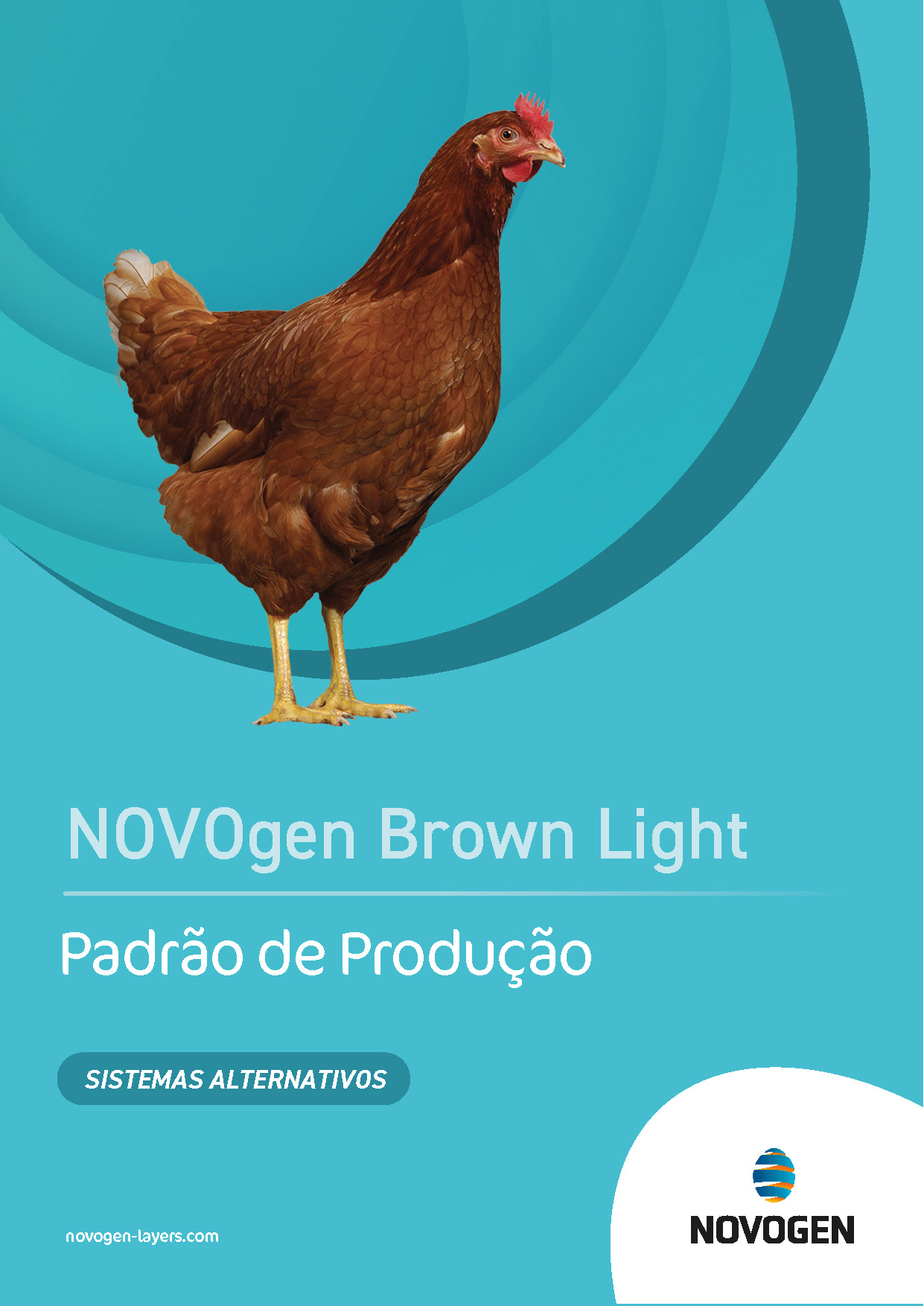 Aves de postura : Padrão de produção NOVOgen Brown Light - Systemas ...